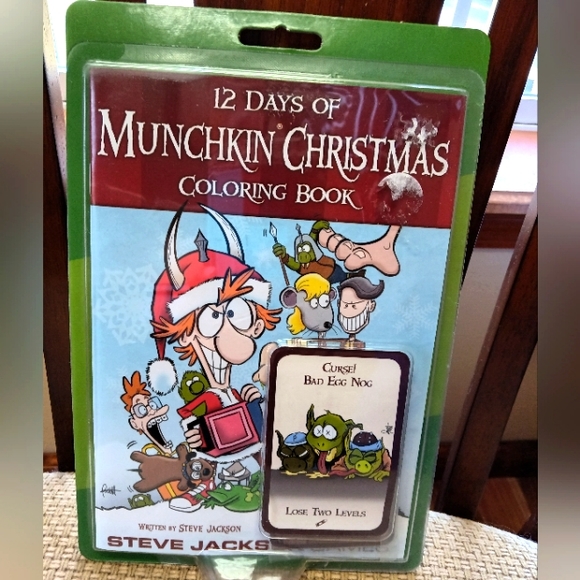 Steve Jackson Games | Games | Munchkin 2 Days Of Christmas Coloring ...